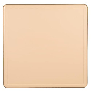 Flash Furniture 24" Square Natural Plastic Height Adjustable Activity Table