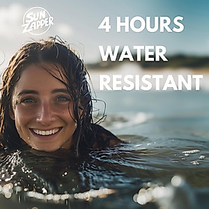 Sun Zapper Zinc Oxide Sunscreen Stick – SPF 50+ Waterproof – 3-Pack (Pink, White, Blue) – For Face & Body – Adults, Kids, Baby – Travel Size – Made in Australia