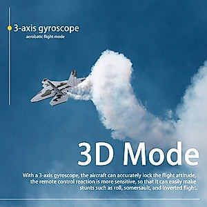 GoolRC WLtoys XKS A180 RC Airplane, 2.4Ghz 2 Channel Remote Control Plane with 6 Axis Gyro System, Adjustable Rudder, Brushless Motor and 1 Batteries, Easy to Fly RTF Foam RC Aircraft for Adults