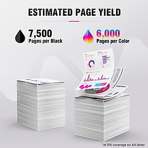 ALLWORK 4pk Compatible T502 Ink Bottle Refill Regular Ink Replacement for Epson 502 T502 for ET-15000 ET-2700 ET-2720 ET-2750 ET-2760 ET-3750 ET-3760 ET-4700 ET-4750 ET-4760 ET-7700 ET-7750 Printer