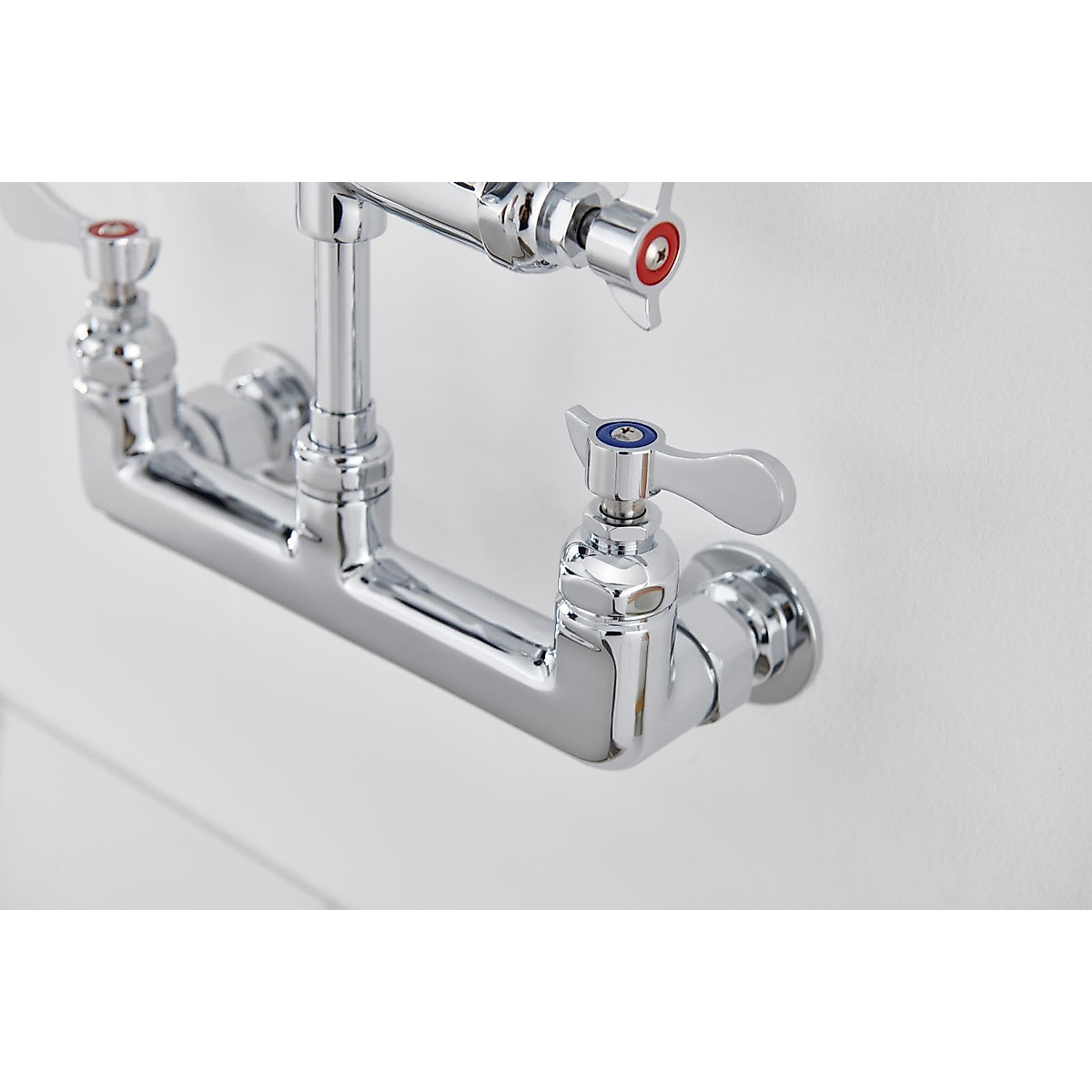 APLWY Brass 002713-40 Cold Side Handle Stem Assembly Replacement Fits All T&S Brass All Faucets, Blue, 1 Pcs