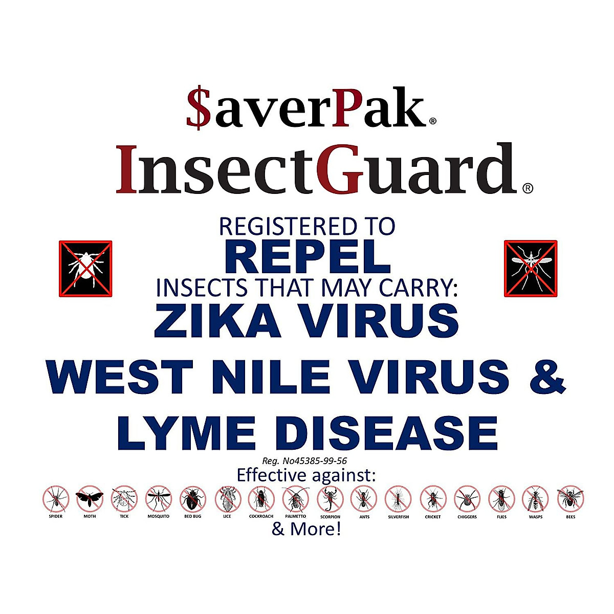 $averPak InsectGuard Permethrin Mosquitoes, Ticks and Flies Repellent & Insecticide Spray Gallon (128oz)