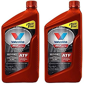 Valvoline MaxLife ATF Multi-Vehicle Full Synthetic Automatic Transmission Fluid 1 QT (Pack of 2)