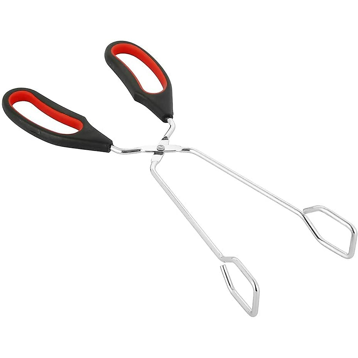 eoocvt 3 Pack Stainless Steel Scissor Tongs, Kitchen Tongs for Cooking Food Tongs BBQ Barbecue Tong Grilling Tongs Bread Food Clamp, 9/11/13 Inch