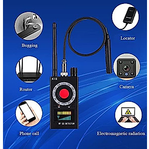 Hidden Anti Spy Wireless Camera RF Detector Bug K18 RF GS Detector(YLK-BJ-002)
