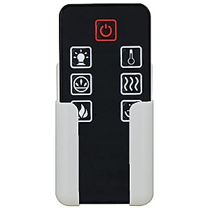 GENGQIANSI Replacement Remote Control for Thermomate EFM3607 EFM4207 EFM4807 Electric Flat Panel Wall Mount Fireplace Heater