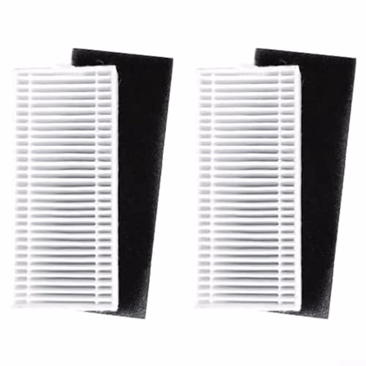 5 Pcs Filter Replacement For IHome Nova S1 Pro, IHRVS1PRO-3BLK, IHRVS1-3BLKS, IHRV9-BLKS Sweeper Accessories Filter, Robotic Vacuum Cleaner Parts