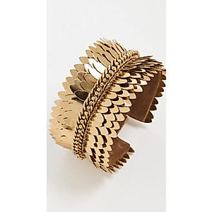 Deepa Gurnani Women's Deepa Chiara Cuff, Gold, One Size
