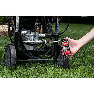 STA-BIL Pump Protector - Protects Pressure Washer Pumps and Other Internal Components During Storage, Next Gen Anti-Freeze and Lubricant Formula, 4oz (22007) , Red