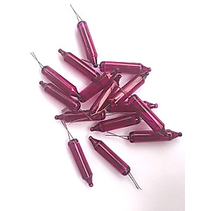 100 Pink 2.5 Volt Replacement Mini Bulbs - Christmas Bulbs - NO Base (Pink)