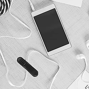 Earphone Mic Cord Clip:Headphone Mount Cable Clothing Clip Fixing Earphone/Microphone Cord for 1.5mm Diameter Round Wire,100 pcs