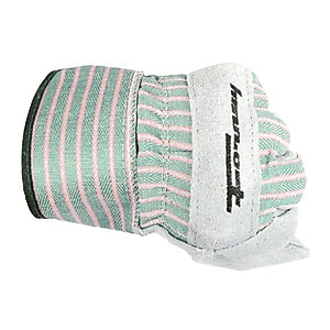 Forney 53204 Cowhide Leather Palm Men's Work Gloves, X-Large, Gray