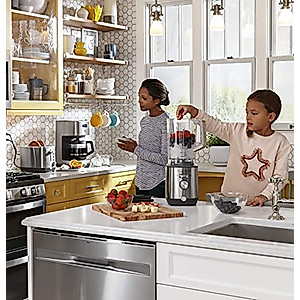 GE - 5-Speed 64-Oz. Blender - Stainless Steel