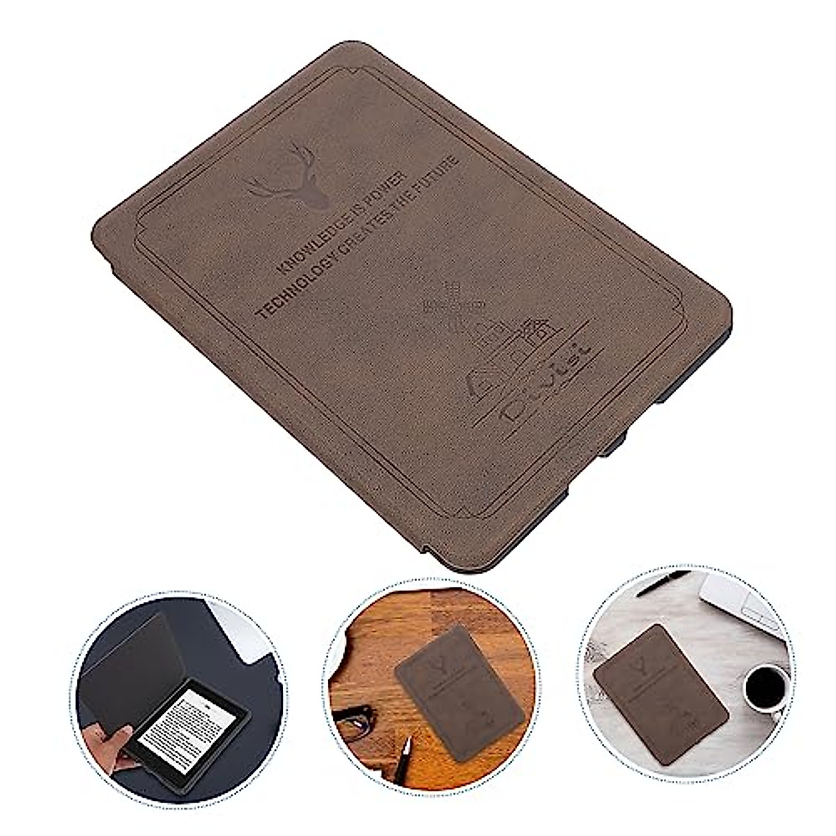 Ereader 1 PC Protective Case Pattern Case E- Reader Case for Tablet Leather Holster E-Reader Tablet Case E-Reader Protector E- Protective Shell E- Reader Protector TPU E Reader