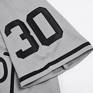 Alikatuna 90s Outfit for Men Women,Sandlot Jersey Rodriguez 30 Squints 5 Yeah-Yeah 11 Short Sleeve Baseball Jersey