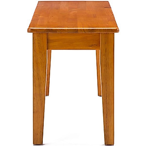 BOWERY HILL Wood Dining Bench in Oak