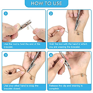 Jewelry Pliers, 16Pcs Jewelry Making Tools Kit, Micro Jewelry Pliers Set, Bracelet Tool Jewelry Helper, Tweezers Set, Mini Pliers for Jewelry Making Supplies DIY Crafting Beading Repairing