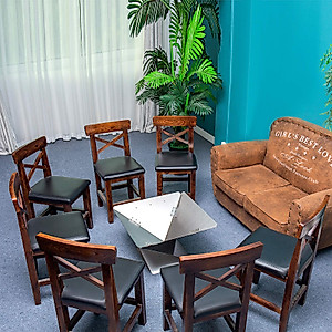 Fire Pits Outdoor Foldable Large Stainless Firepit,Strong and Sturdy,Durable,Space Saving and Easy to Carry.Outdoor Fire Pit,Modern Deautiful Artistic Appearance,Suitable of Users 1-10 People