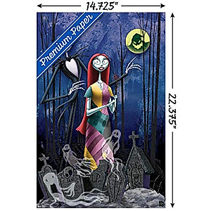 Trends International Disney Tim Burton's The Nightmare Before Christmas - Romance Wall Poster, 14.725" x 22.375", Premium Unframed Version