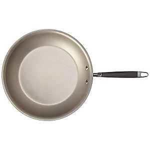 Anolon Advanced Hard-Anodized Nonstick French Skillet (10 & 12 - inch, Pewter)