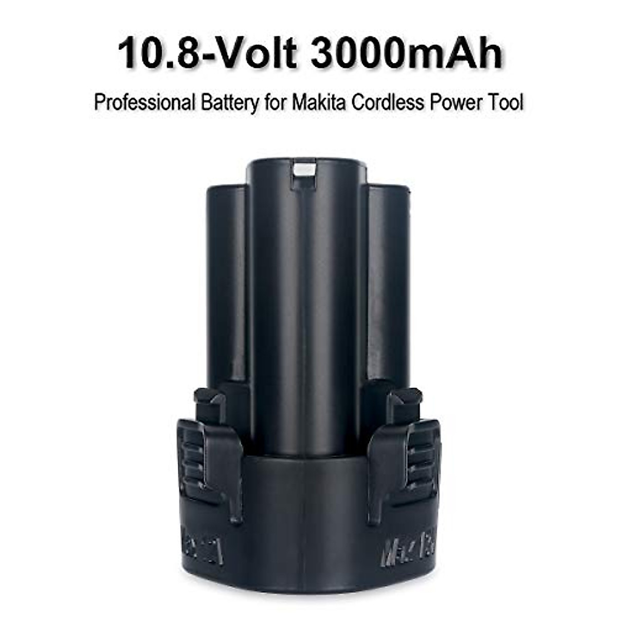 Biswaye 2Pack 3.0Ah 10.8V BL1014 Battery Replacement for Makita 10.8V-12V Max Lithium ion Battery BL1013 194550-6 194551-4 195332-9 CL100DW DF330D FD01ZW