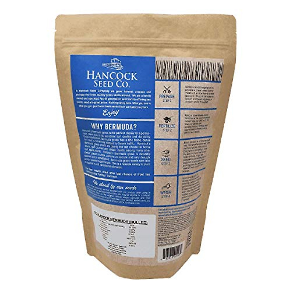 Hancock's Common Bermuda Fall & Winter Grass Seed Mix - 25 lbs.