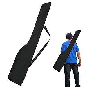 Cosmos Portable Fishing Rod Bag Foldable Fishing Pole Reel Tackle Organizer Storage Bag Fishing Rod Travel Carry Bag Rod Spinning Protective Case Cover, 53 Inches with 7 Inches Extendable Length