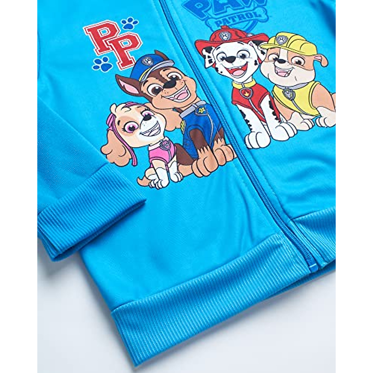 Nickelodeon Boys' 3 Piece Sweatsuit Set - Jogger Pants, Zip Up Hoodie Sweatshirt, and T Shirt (2T-7), Size 4, Work Hard/Black/Grey