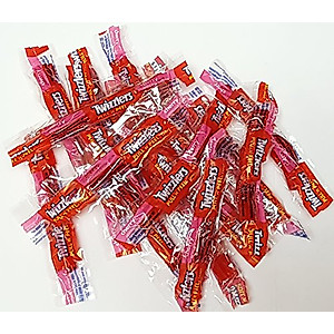 TWIZZLER Cherry Pull N' Peel Licorice, Red Single Twist Candy, Wrapped, 2 Pounds Single Twist Pack