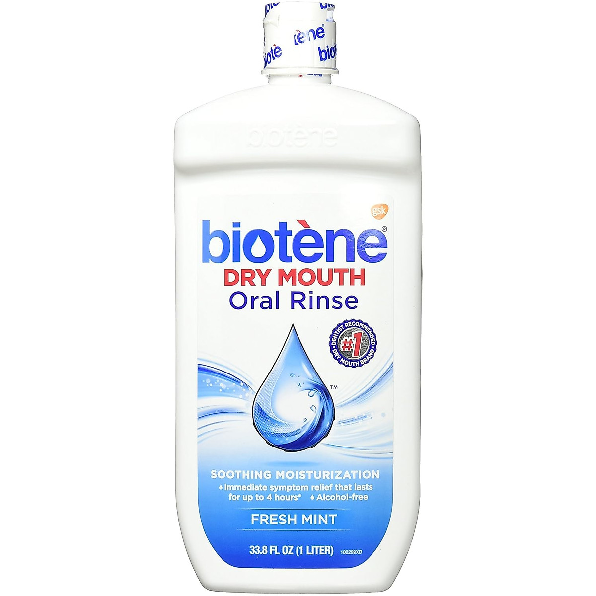 Biotene Dry Mouth Mouthwash 33.80 oz (Pack of 4)