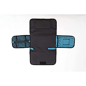 Changing Pad in Petrol Blue. Portable, One-Hand Use for Travel, Diaper Bag or Stroller.