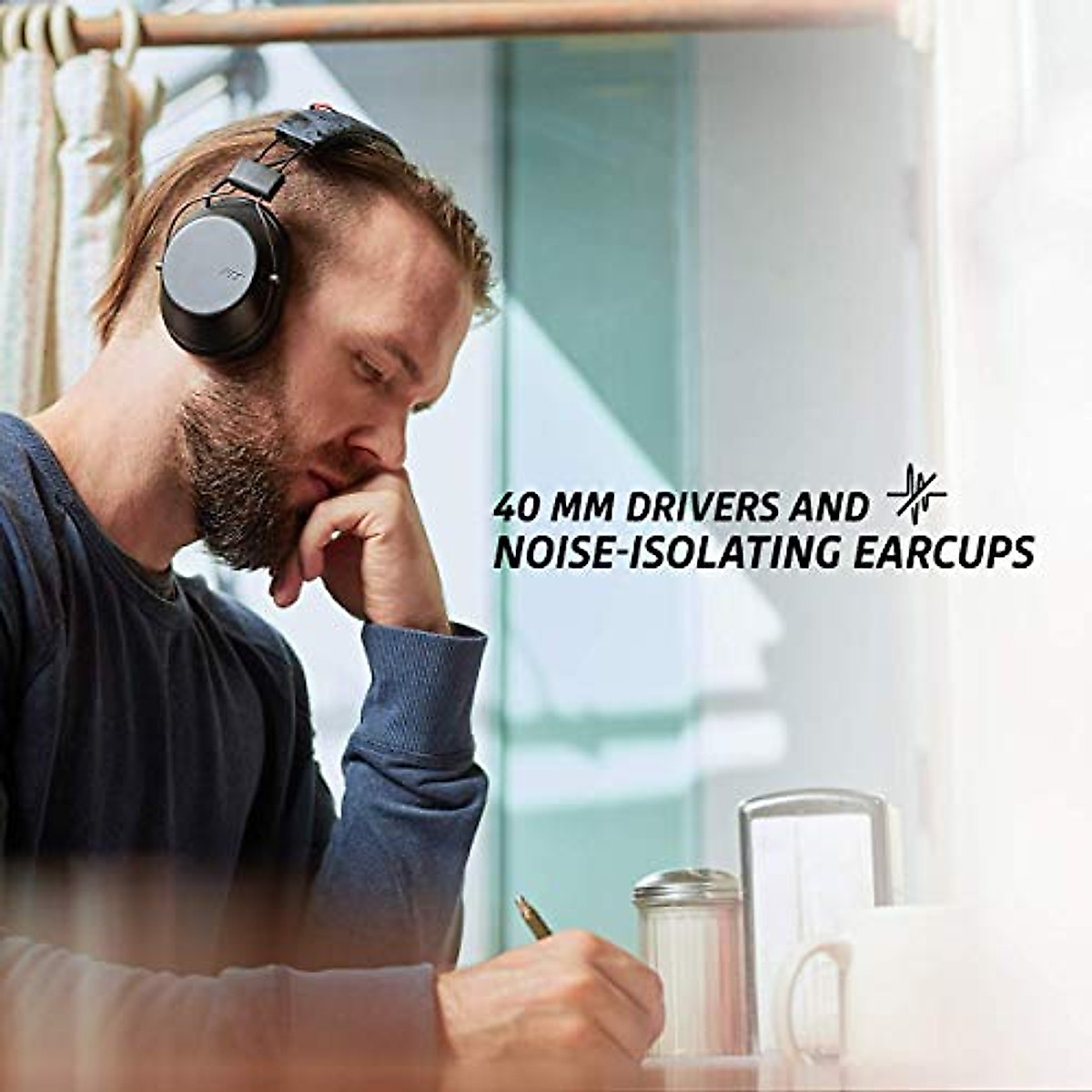 BackBeat FIT 6100 Wireless Bluetooth Headphones, Sport, Sweatproof and Water-Resistant, Camo (Renewed)