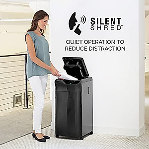 Fellowes AutoMax 600M 2-in-1 Heavy Duty Auto Feed Commercial Paper Shredder with Micro-Cut