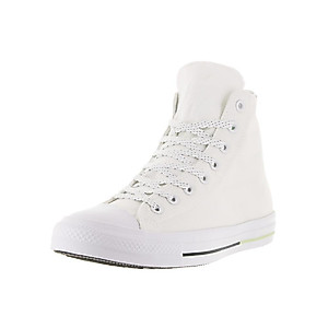 Converse Unisex Chuck Taylor All Star Shoes,White / Volt / Black,8 B(M) US Women / 6 D(M) US Men