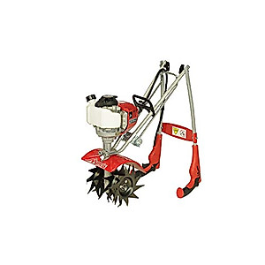 Mantis 7940 4-Cycle Gas Powered Cultivator, red