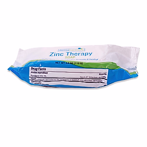 Dermaharmony 2% Pyrithione Zinc (ZnP) Bar Soap 4 oz - Crafted for Those with Skin Conditions - Seborrheic Dermatitis, Dandruff, Psoriasis, Eczema, etc.