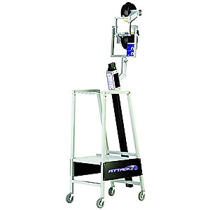 Attack II Volleyball Machine, a Professional Training Tool (Womens Programs) for Serve Receive, Defensive, Blocking and Attacking Drills