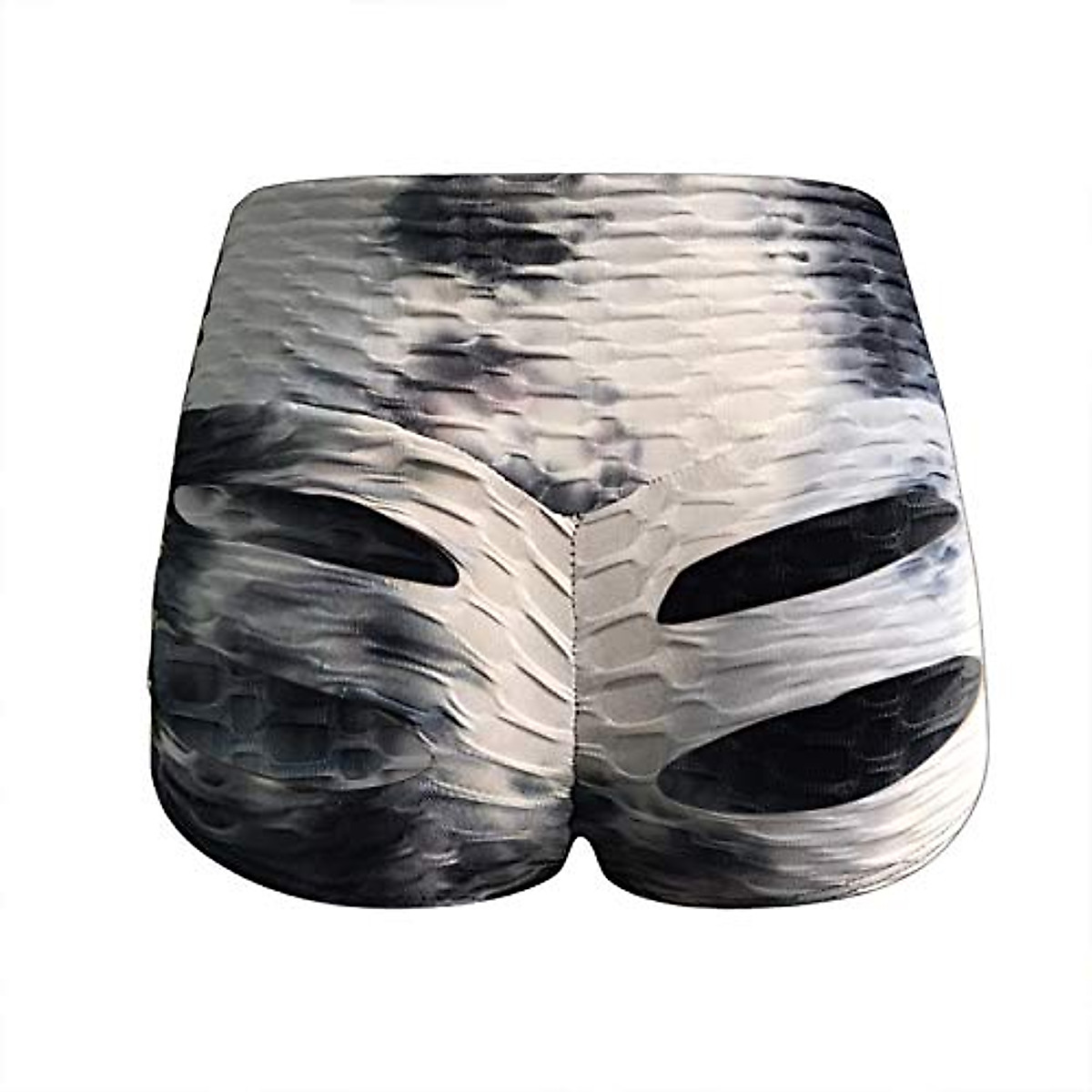 Women's 3 Piece Ribbed Yoga Shorts Seamless High Waist Butt Lifting Ruched Workout Gym Shorts for Women#aal-j0109- *336-new Years eve Party Supplies