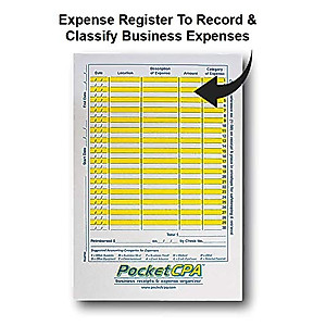 Receipts Organizer & Expense Envelopes. Receipt Organizer Envelopes That Record Business Expenses, Store Receipts and Log Auto Mileage. Organizes Receipts. Saves Taxes. 12/Pack. by PocketCPA.