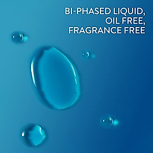 Cetaphil Gentle Waterproof Makeup Remover, Oil-Free Formula Suitable for Sensitive Skin, 6.0 Fluid Ounce