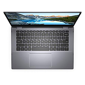 Dell Inspiron 5000 2-in-1 14" HD Laptop, LED-Backlit Touch, Intel i3-1115G4 Processor, 4GB DDR4 3200MHz, 128GB SSD, 802.11 ac, Bluetooth , HDMI, USB 3.1, Windows 10, Gray W/ Silmarils Accessories