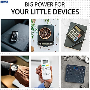 LOOPACELL CR2032 3V Lithium Coin Battery (20 Pack) – High Capacity Button Round Batteries for Watch, Remote – 2032 Flat Circle Cell Button Battery