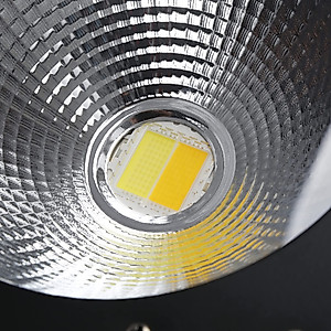 TCFUNDY 100W COB Par Lights LED Blinder Stage Audience Light Spotlight DMX DJ Light Strobe Lighting, Warm White & Cool White for Wedding Party Stage Effect, 4 Pack