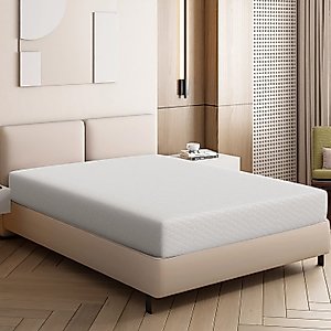 King Mattress, 8 Inch Gel Memory Foam Mattress for Back Pain Relief, Medium Firm King Size Mattress in a Box with Washable Cover & Motion Isolation