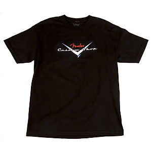 Fender Custom Shop Original Logo T-Shirt - Black - Small