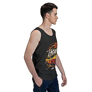 ASFRSH Joey Logano 22 Men Sleeveless Garment Sport T-Shirt Athletic Undershirt Tank Top Shirt Quick Dry Men's Tee Black