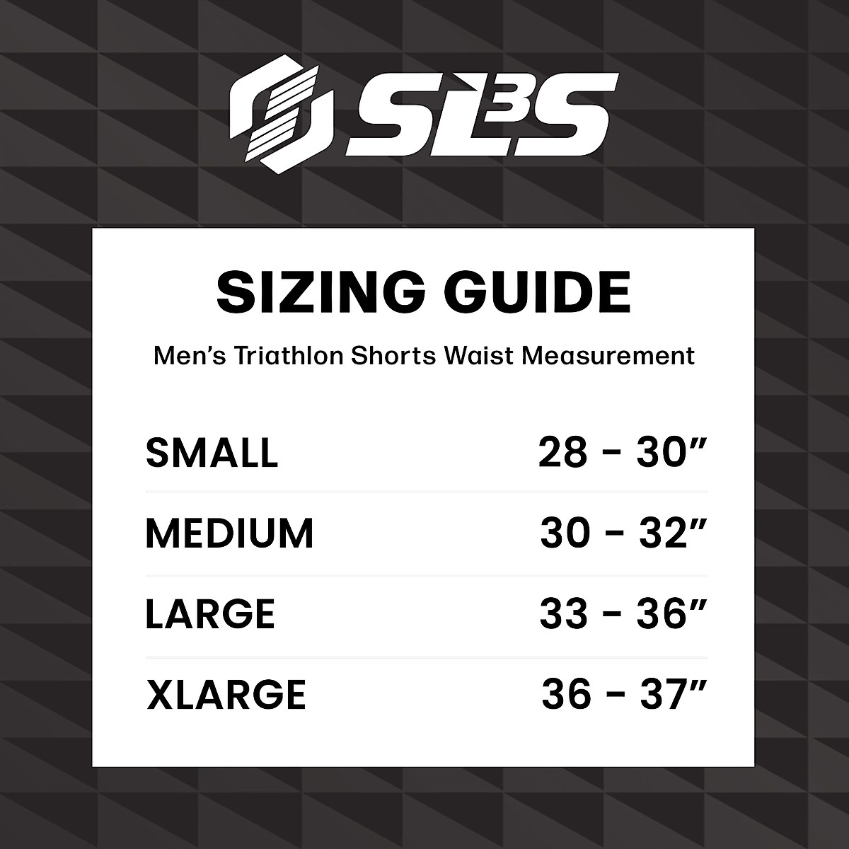 SLS3 Triathlon Shorts Men - Tri Short Mens - Men's Triathlon Shorts (Black, Medium)