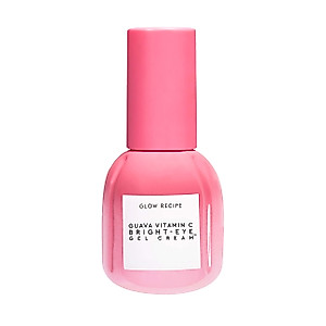 Glow Recipe Guava Vitamin C Brightening Eye Cream - Hydrating Under Eye Cream with Niacinamide, Peptides & Caffeine - Firming & Illuminating Dark Circles Under Eye Treatment for Puffiness (15ml)