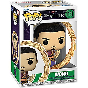 POP Marvel: [She Hulk] Attorney at Law - Wong Funko Vinyl Figure (Bundled with Compatible Box Protector Case), Multicolor, 3.75 inches