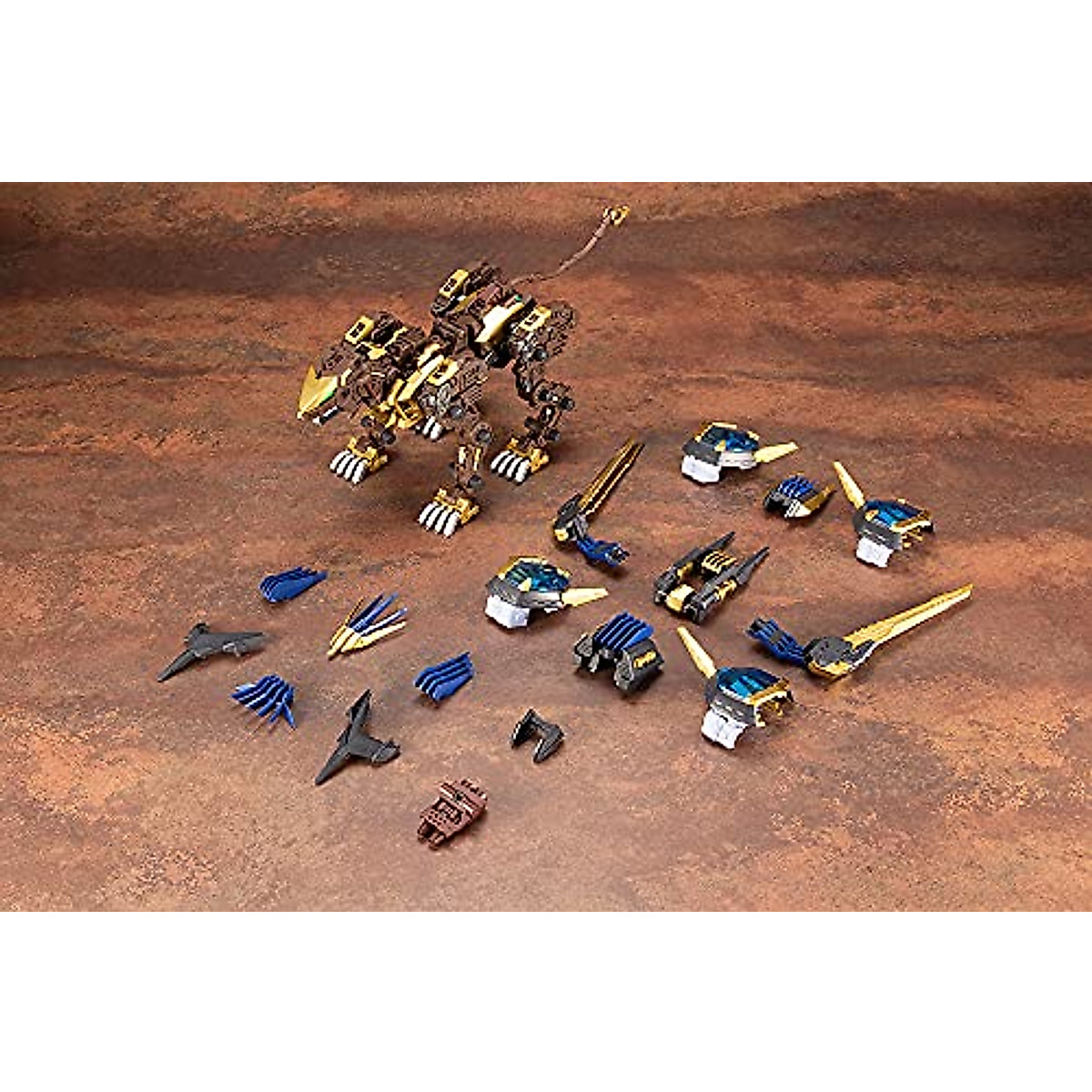 Kotobukiya Zoids: EZ-054 Liger Zero X Plastic Model Kit, Multicolor